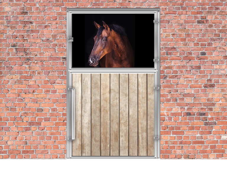 Porte de box | 2 volets - Doitrand Equestre